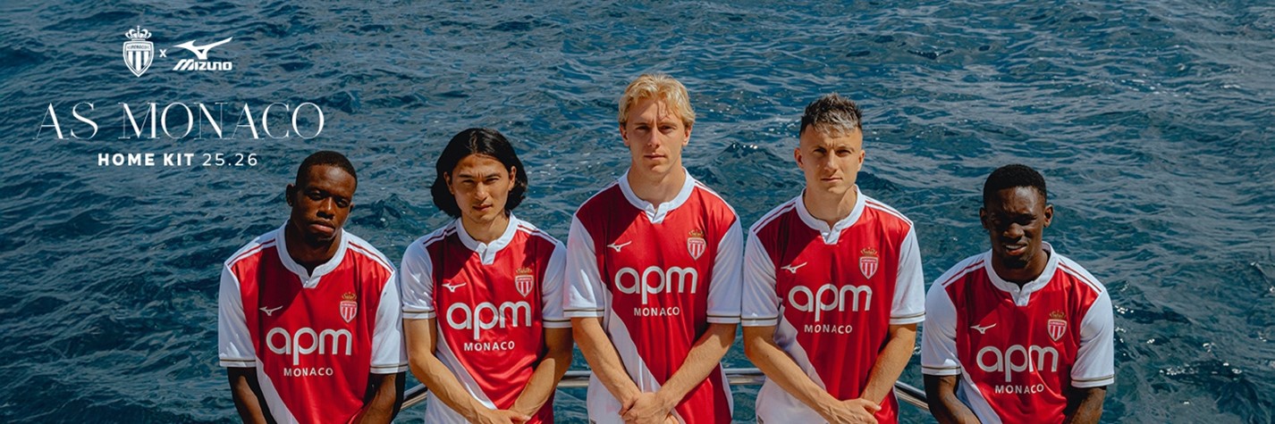TRADITION MEETS MODERNITY: AS MONACO NEW HOME KIT FOR 2025/26 SEASON ...